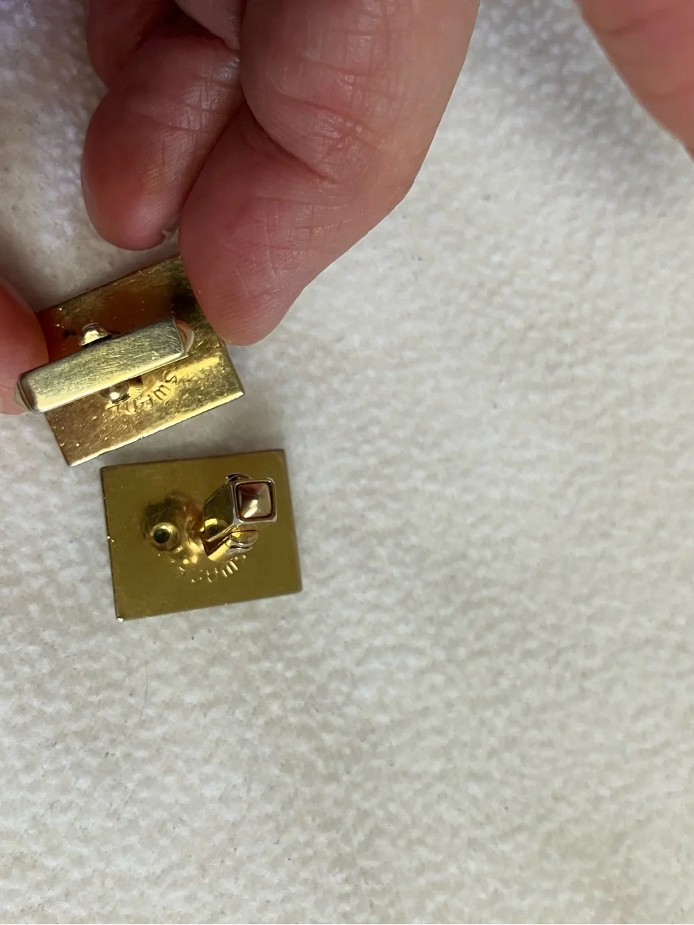 SWANK | Accessories | Vintage Swank Gold Tone And Cream Horsehead ...